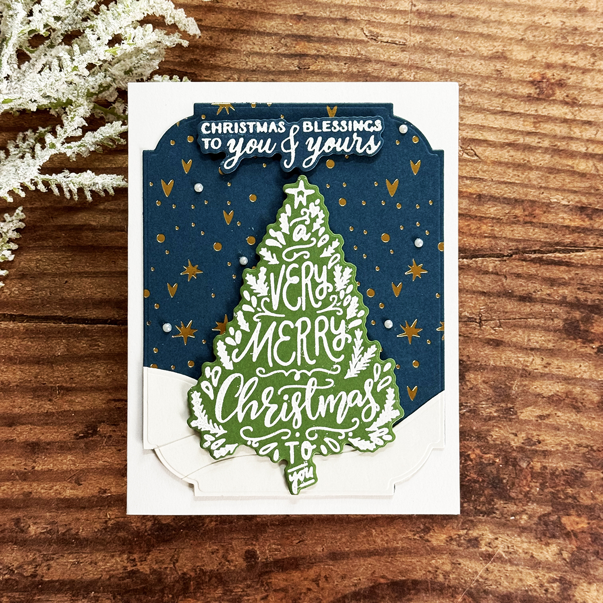 Hot Foiling, Stamping, Heat Embossing Christmas Tree ~ Glimmer Of The ...